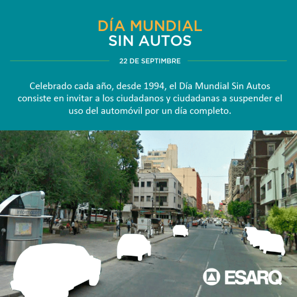 DÍA MUNDIAL SIN AUTOS | Blog ESARQ